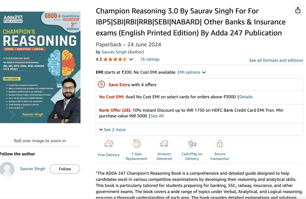 Best Books for Bank Exam Preparation 2024 SBI, IBPS, and RRB